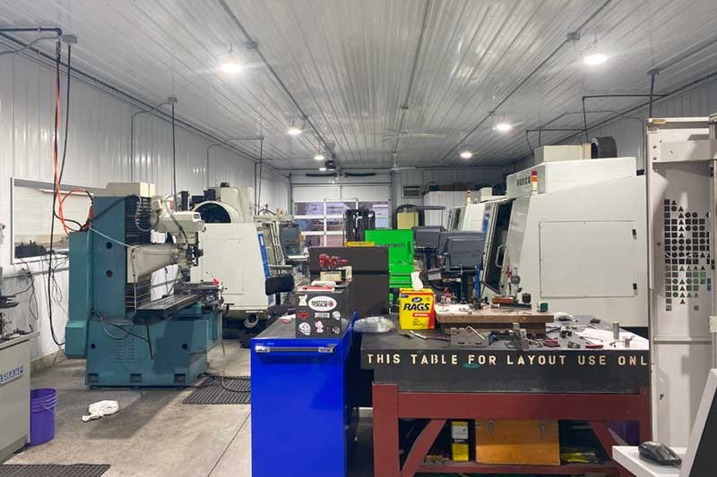 Precision Machining in Polo, IL | D&E Machine